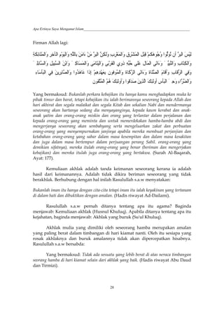 Apa Ertinya Saya Menganut Islam fathi yakan | PDF