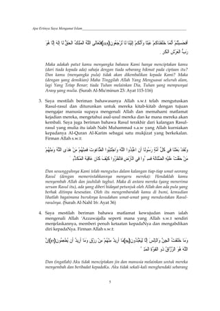 Apa Ertinya Saya Menganut Islam fathi yakan | PDF