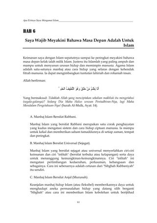 Apa Ertinya Saya Menganut Islam fathi yakan | PDF