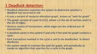 deadlock handling | PPTX