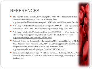 Iron Deficiency Anaemia | PPT