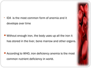 Iron Deficiency Anaemia | PPT