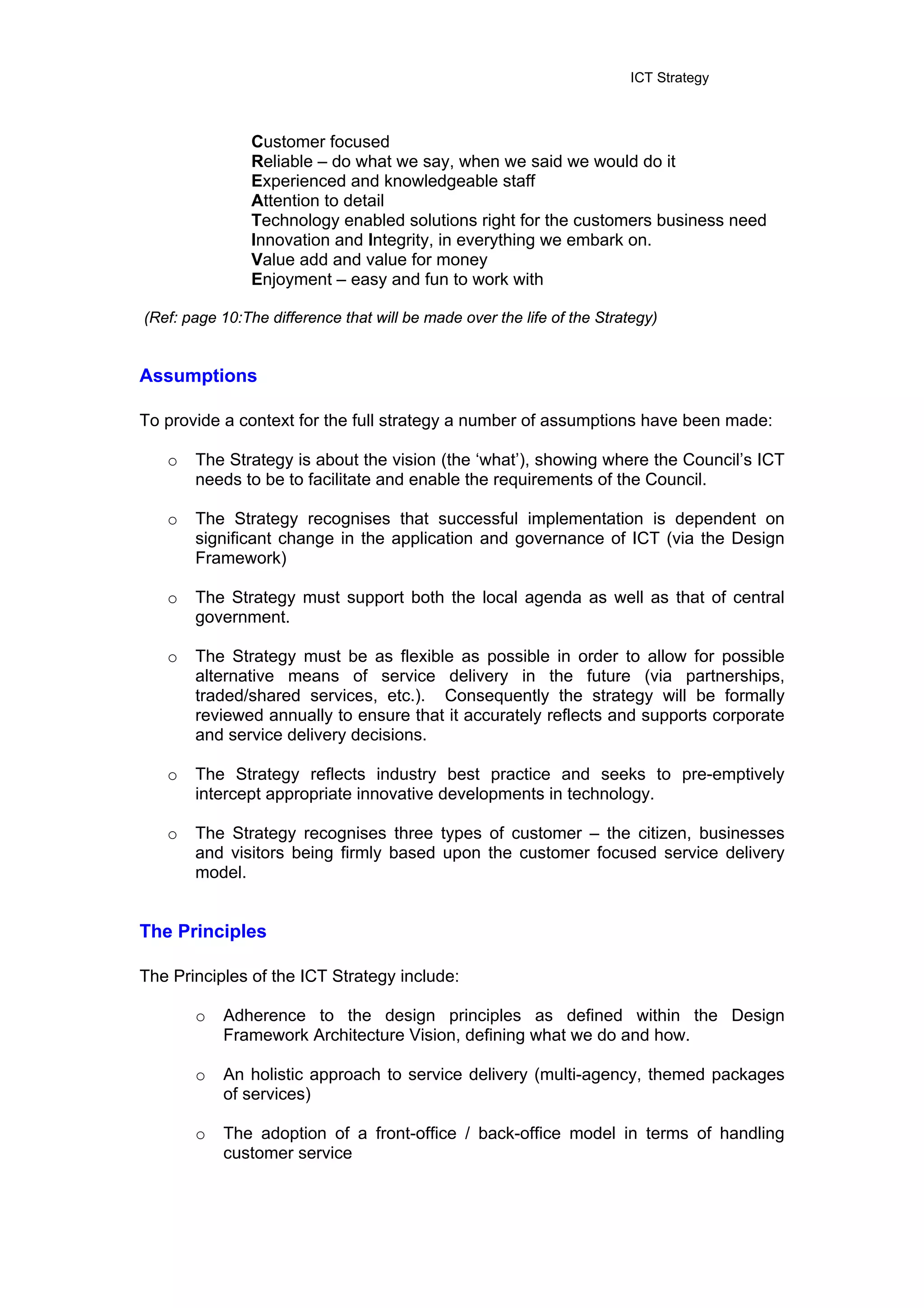 7. ict strategy | PDF