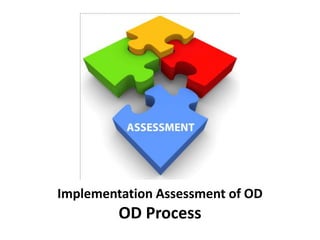 Implementation assessment of OD - OD process - Organizational Change ...