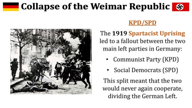 Collapse of the Weimar Republic - mistakes and weaknesses of nazi ...