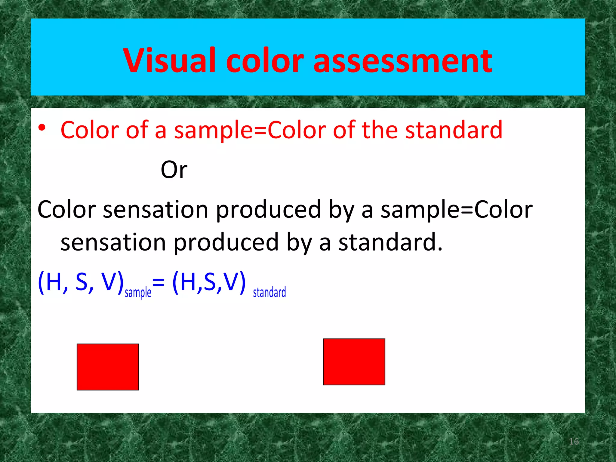 7. metamerism | PPT
