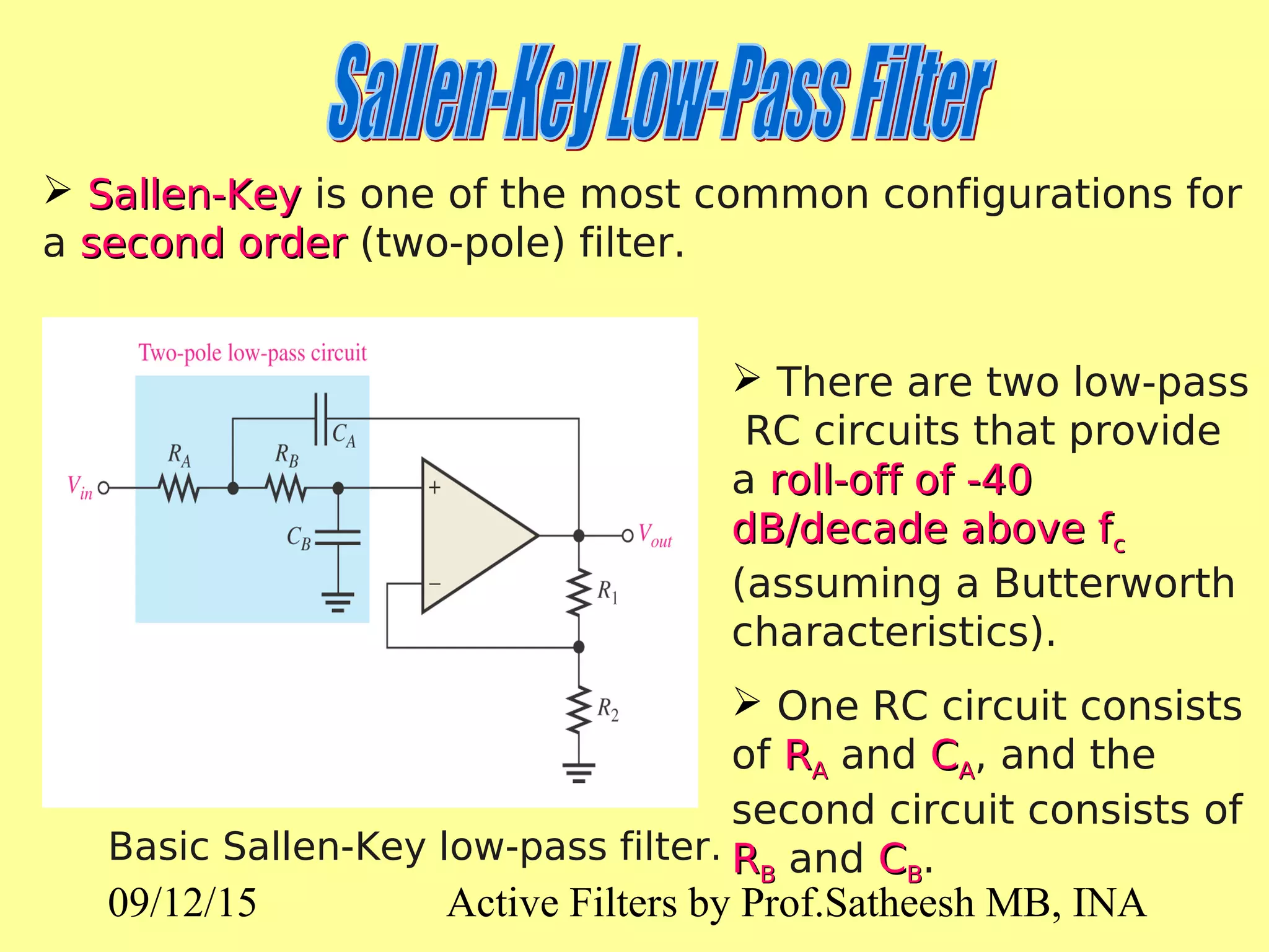 7.Active Filters using Opamp | PDF
