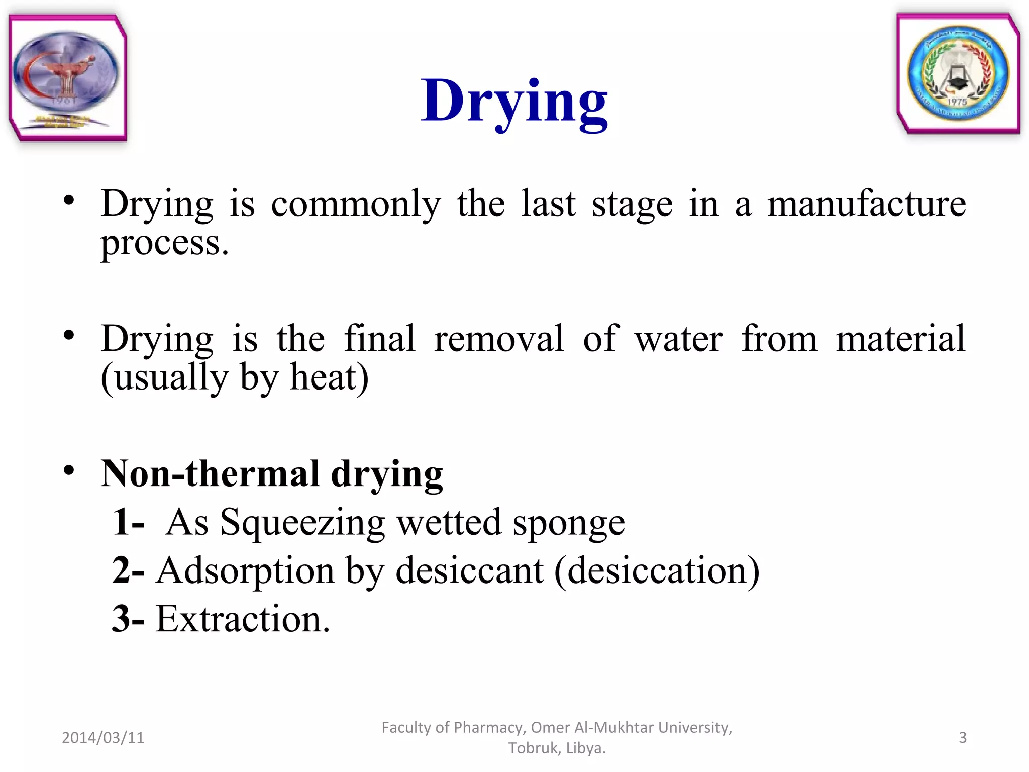 Drying | PPT