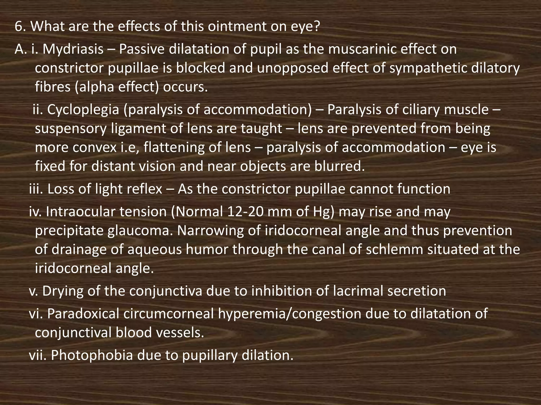 atropine sulphate ointment | PPTX