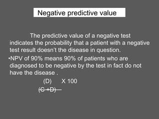 Validity and Screening Test | PPT