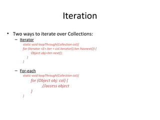 Collections | PPT