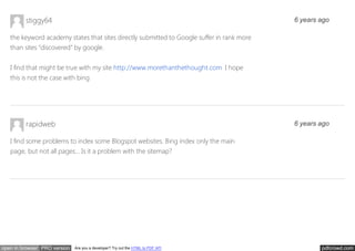 Search Engine Optimization for Bing | PDF