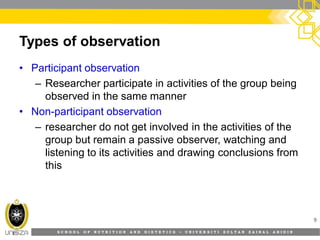 7. Selecting a data collection method | PDF
