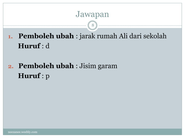 Bab 7: Ungkapan Algebra | PDF