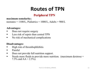 7. tpn for critically ill patients | PPSX