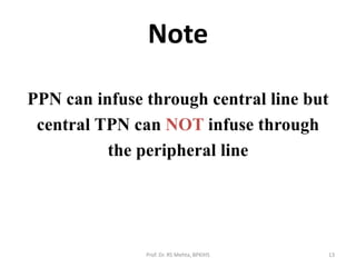 7. tpn for critically ill patients | PPSX