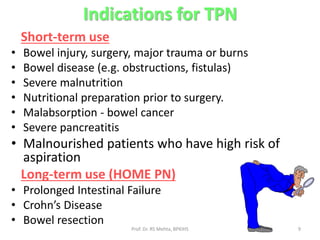 7. tpn for critically ill patients | PPT