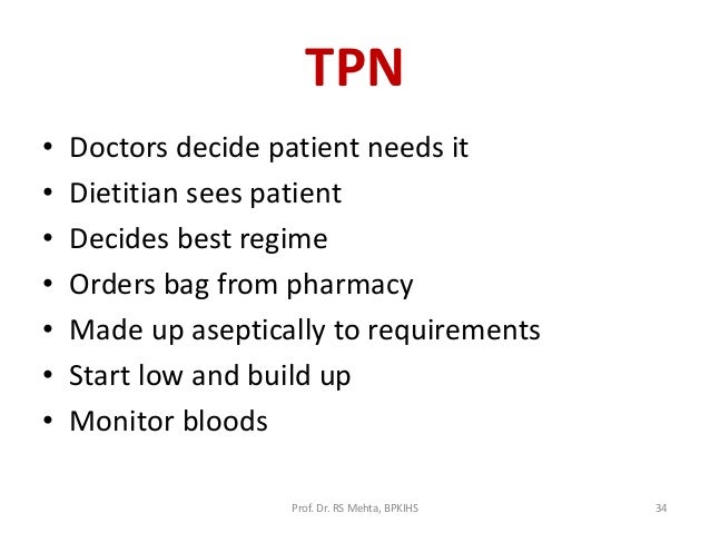 7. tpn for critically ill patients