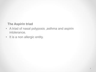 Nasal polyposis | PPTX