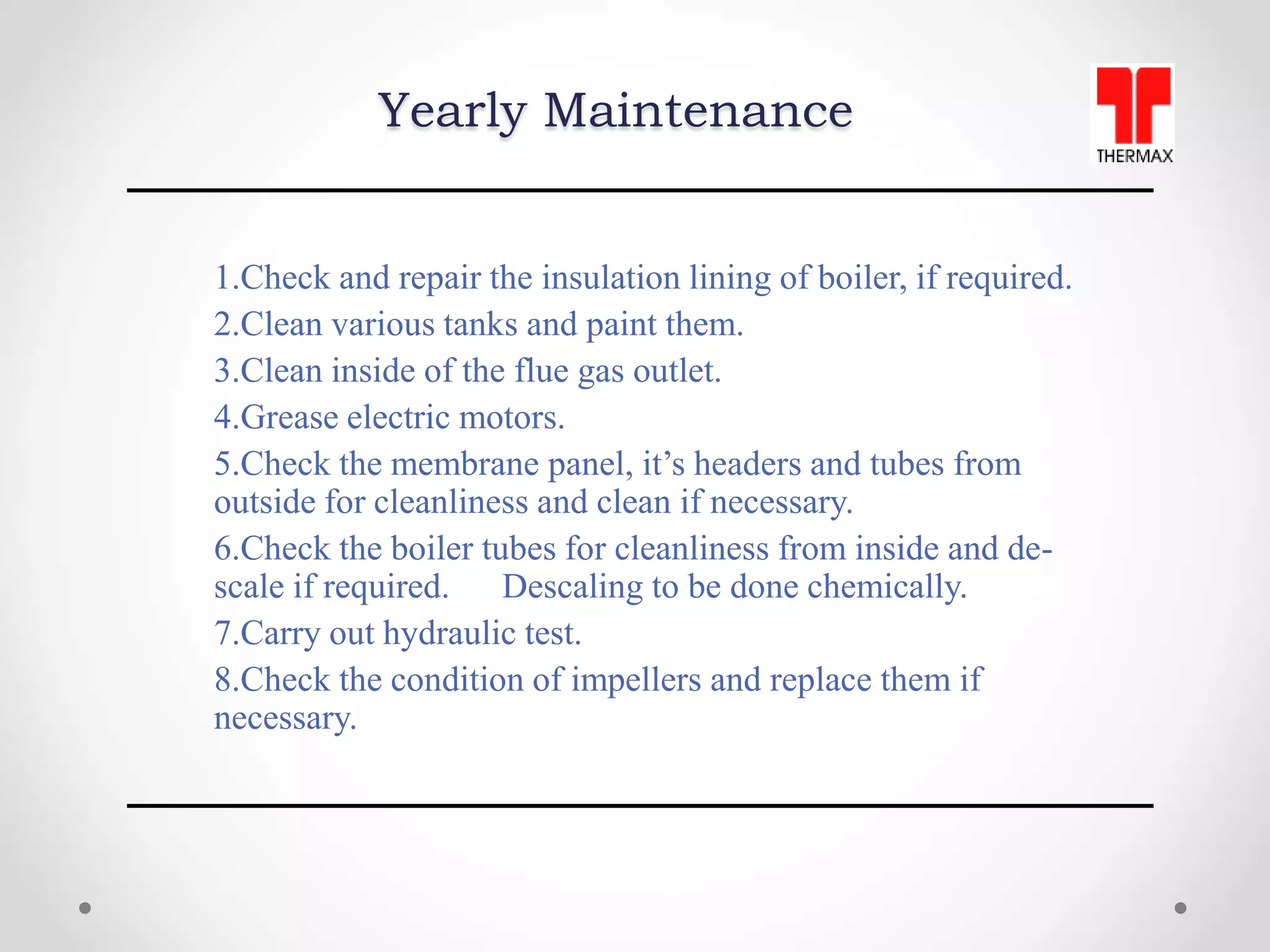 Boiler Maintenance & Safety | PDF