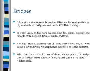 network hardware | PPT