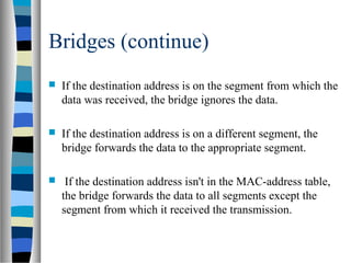 network hardware | PPT