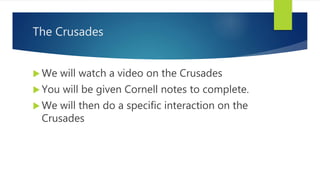 7.9 the crusades powerpoint | PPTX