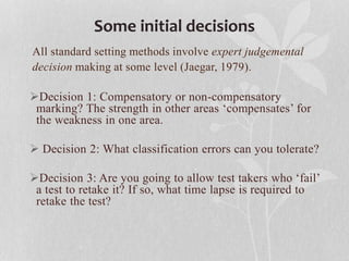Aligning tests to standards | PPTX