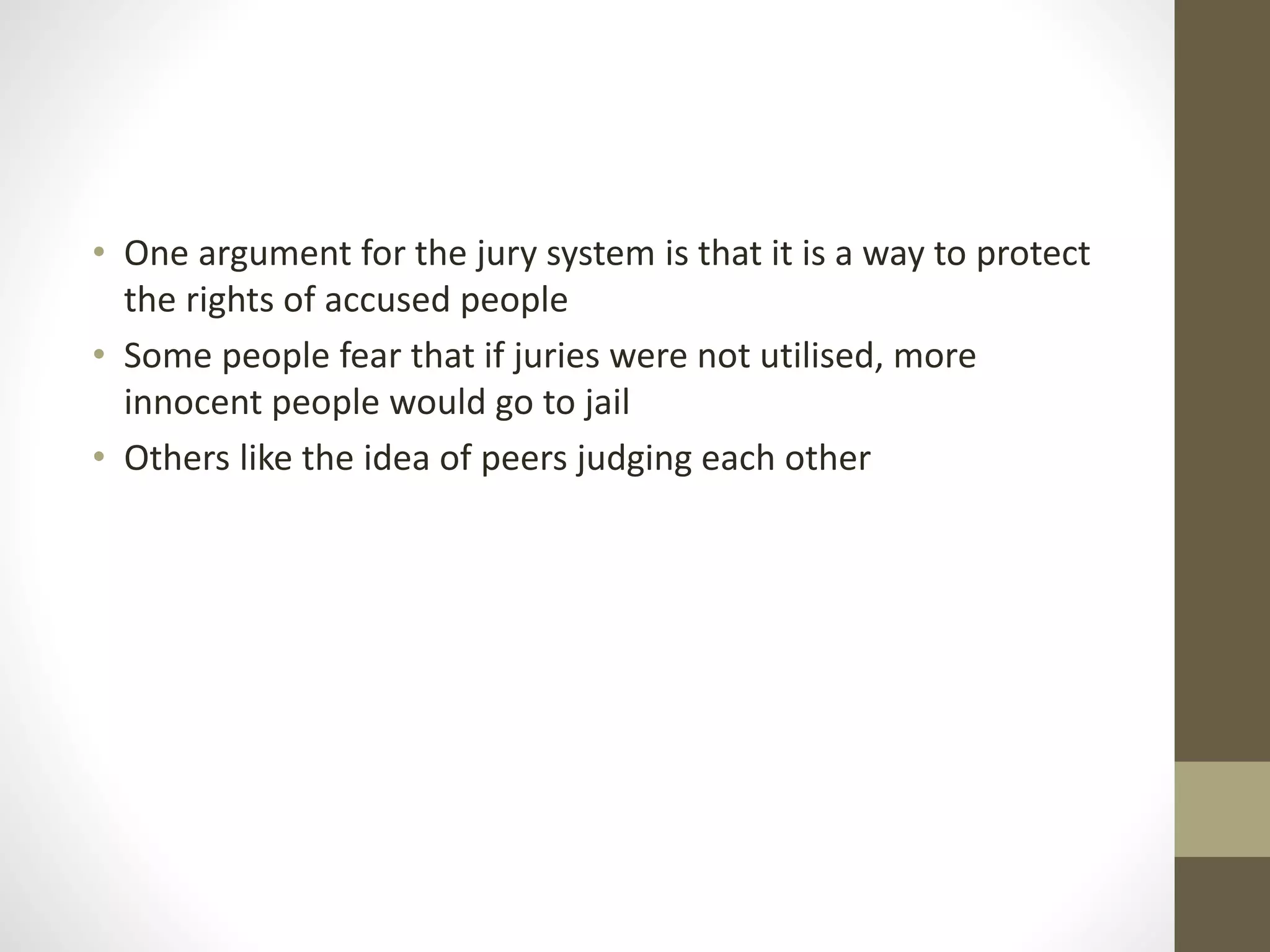 7. The Jury System | PPTX