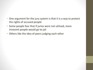 7. The Jury System | PPTX