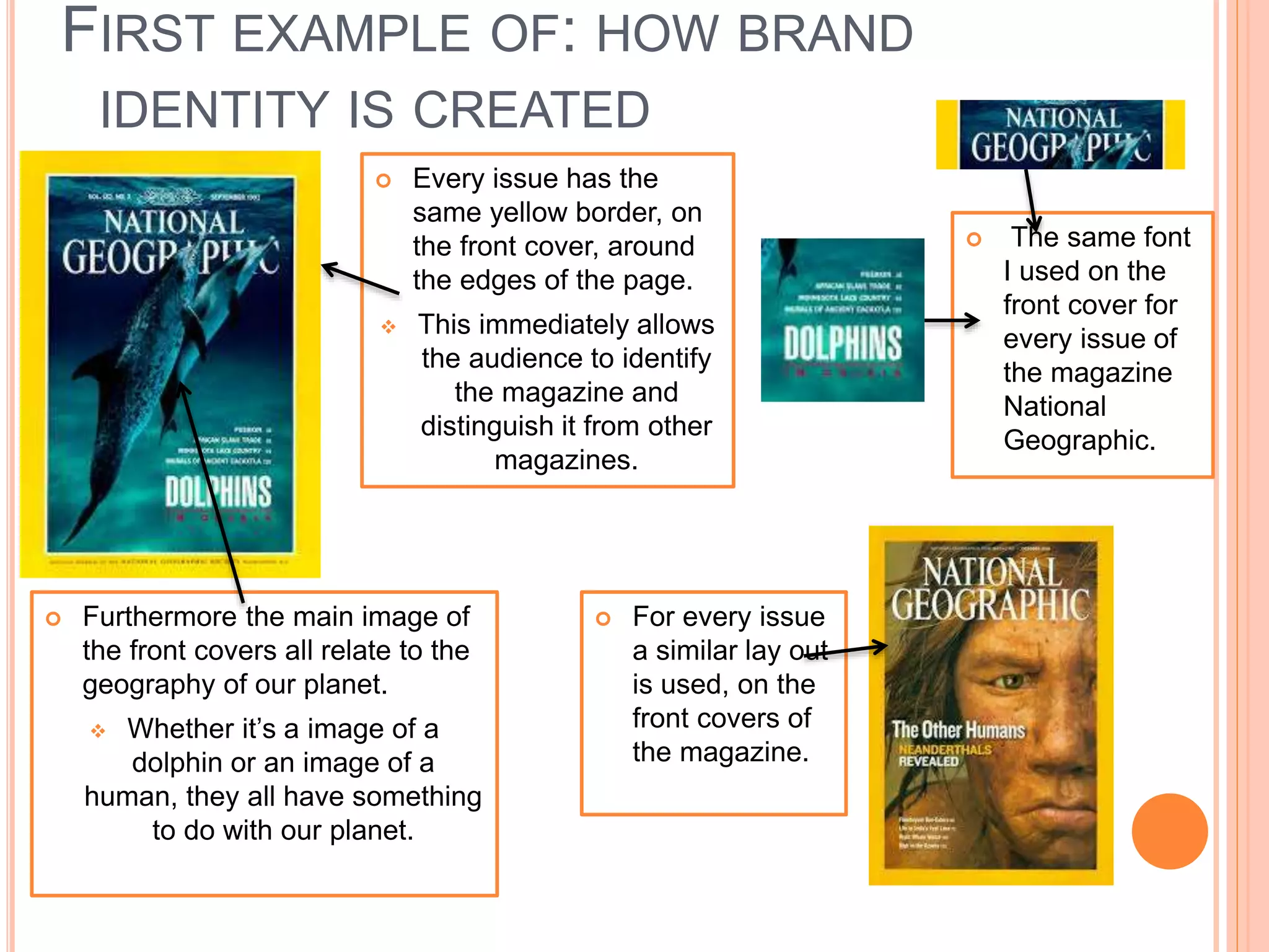 Research of brand identity - existing magazines | PPTX