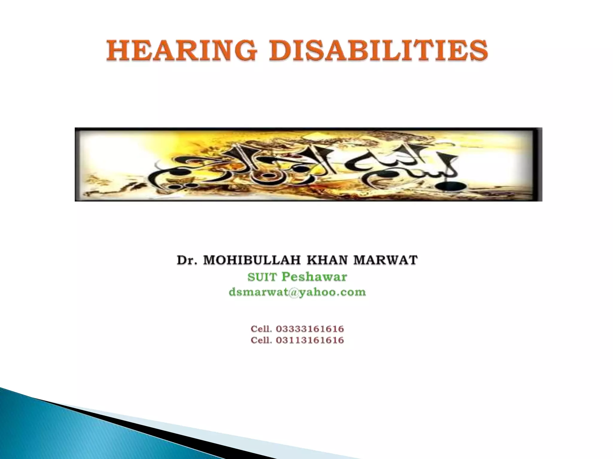 7. hearing disabilities | PPTX | Digital Audio | Computer Software and ...