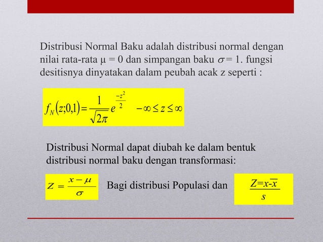 7.distribusi normal dan aplikasinya | PPTX
