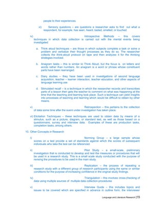 Language and Literature Research (7 of 16) | DOC | Education