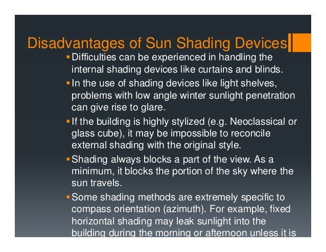 7. Shading devices | PDF