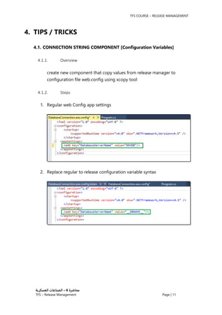 Release Management For TFS | PDF
