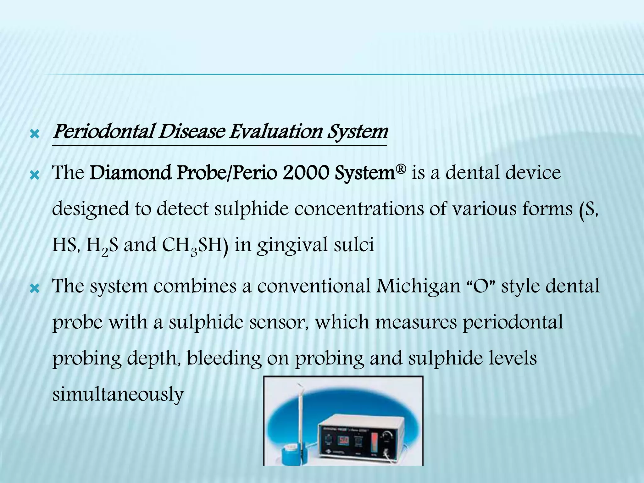 advanced diagnostic aids in periodontics | PPTX