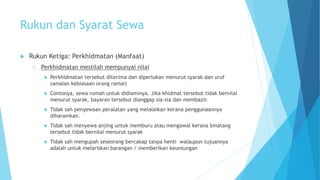 Kontrak sewa (al ijarah) | PPTX