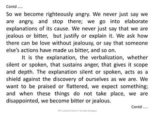 Anger in the Light of J Krishnamurti Teachings | PPSX