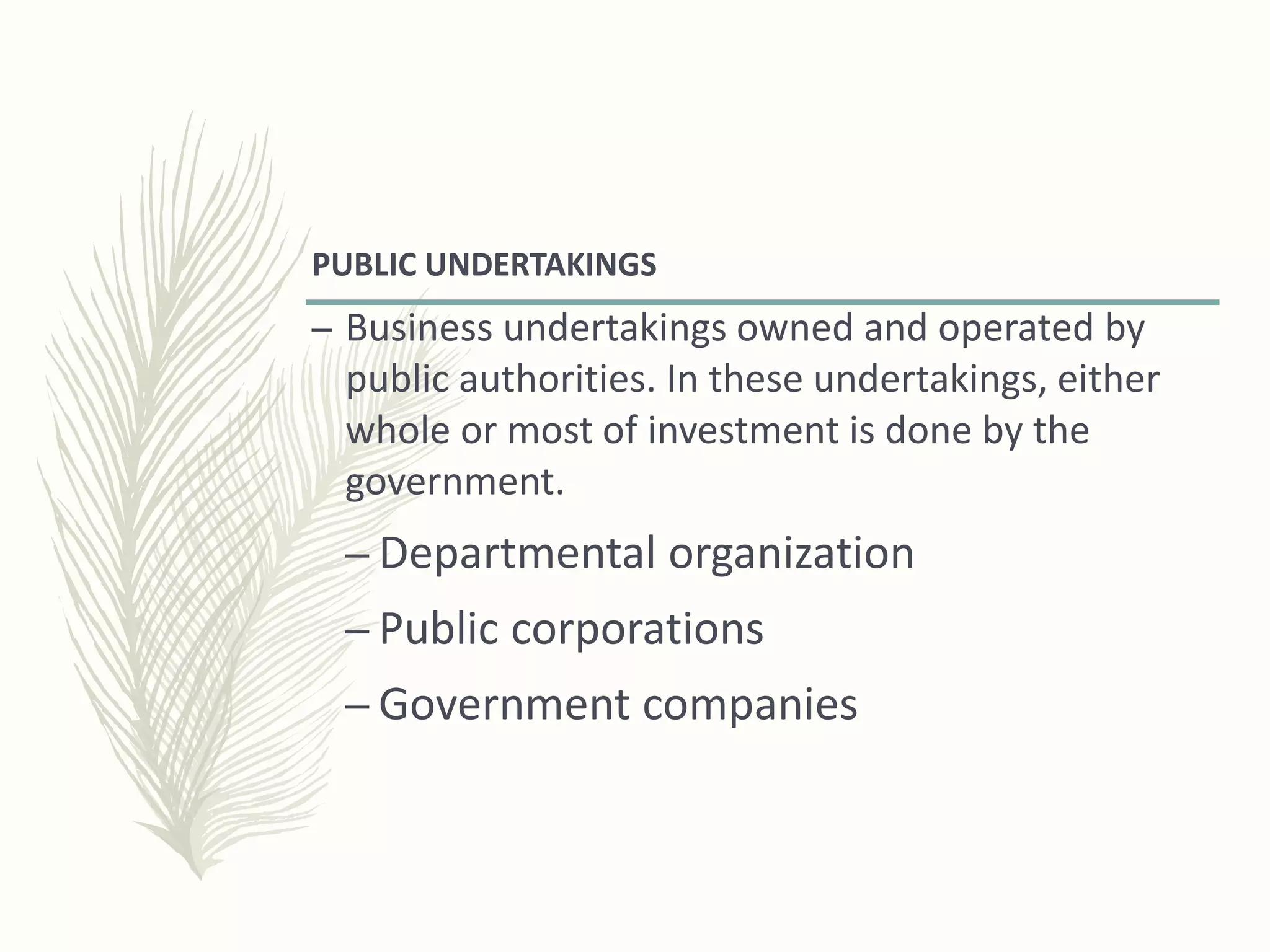 7. forms of business undertakings | PPTX