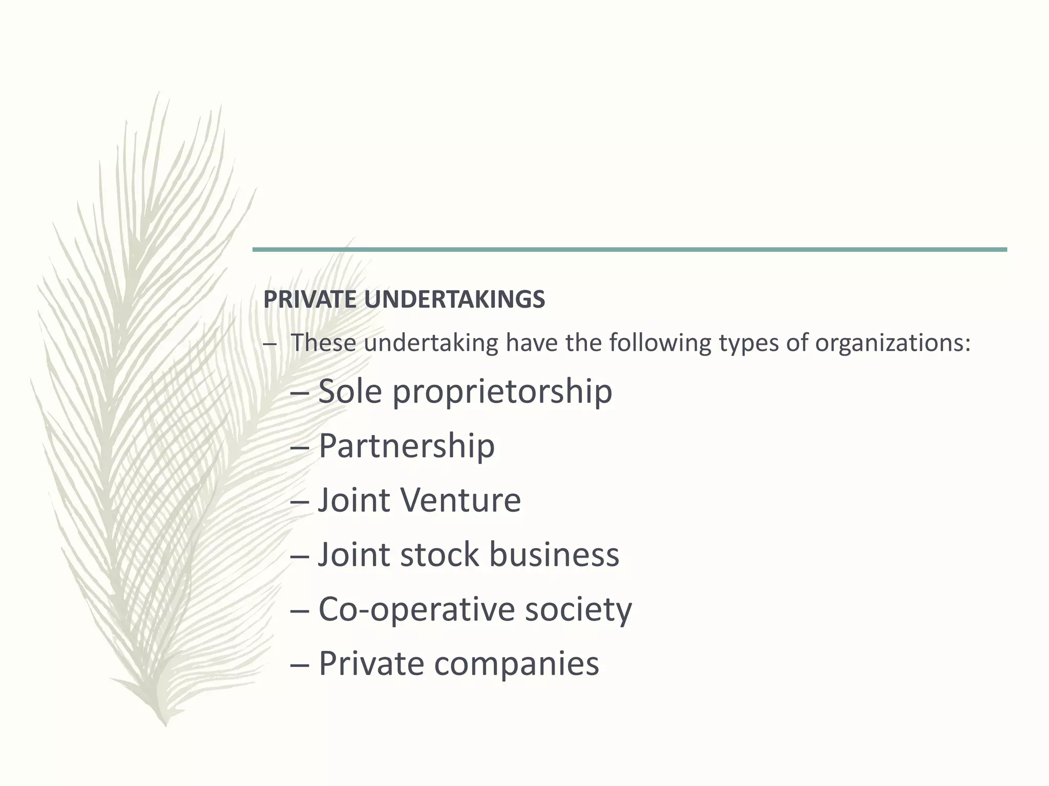 7. forms of business undertakings | PPTX