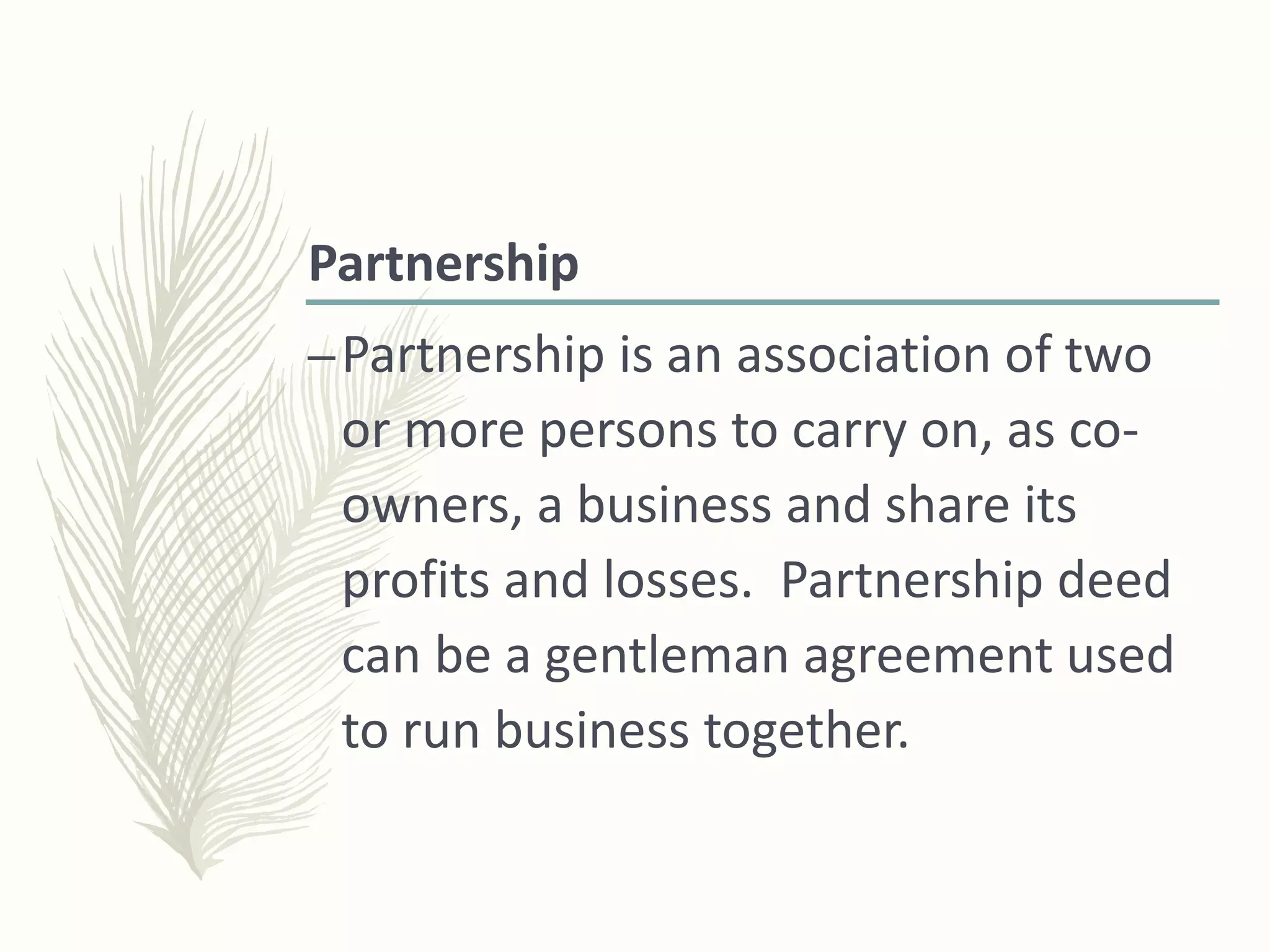 7. forms of business undertakings | PPTX