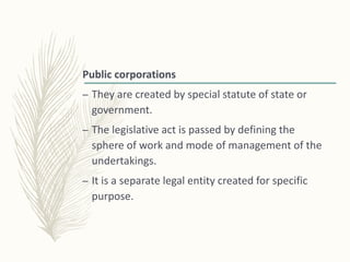 7. forms of business undertakings | PPTX