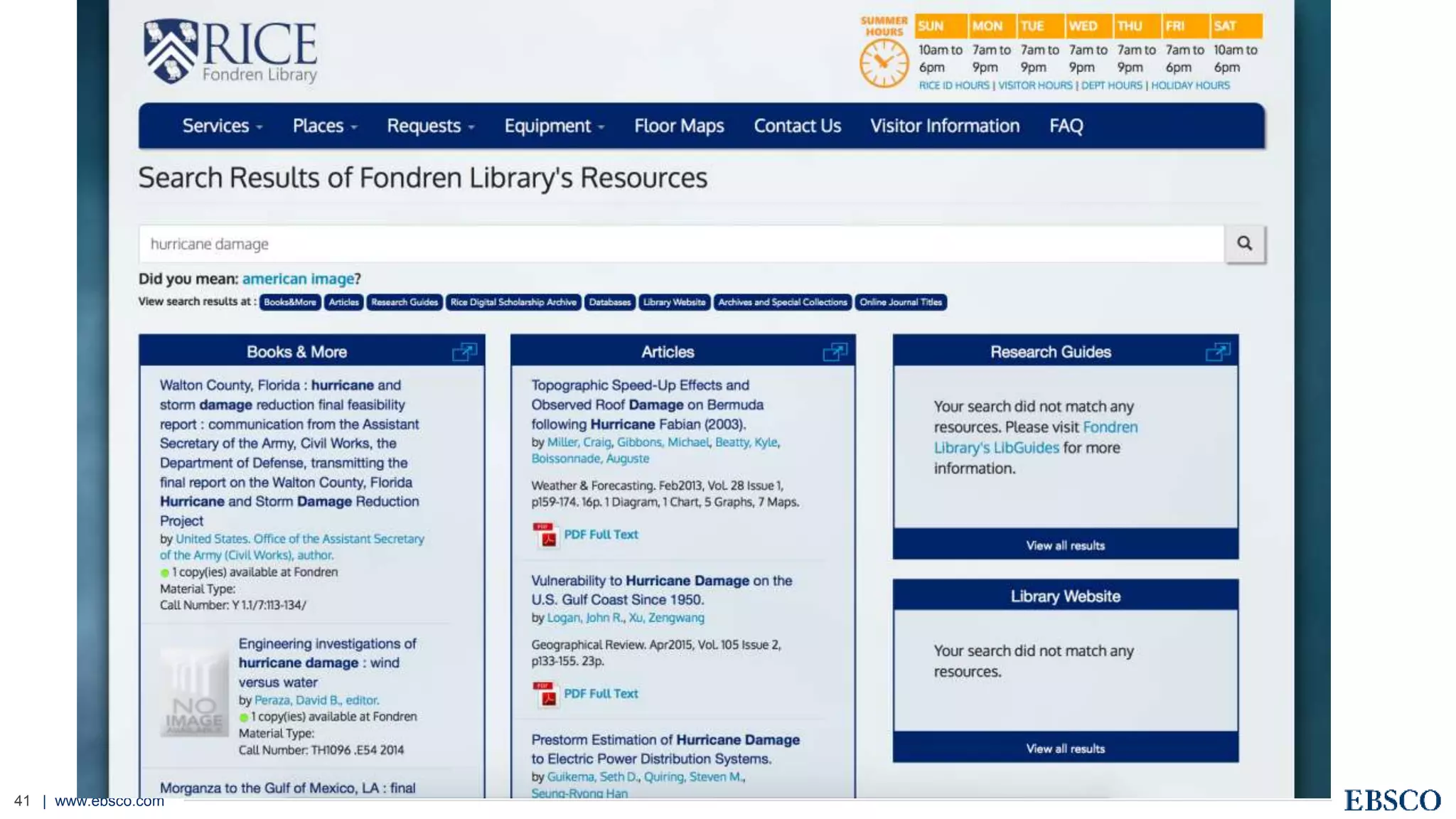 EBSCO Discovery Services: update and roadmap | PPTX