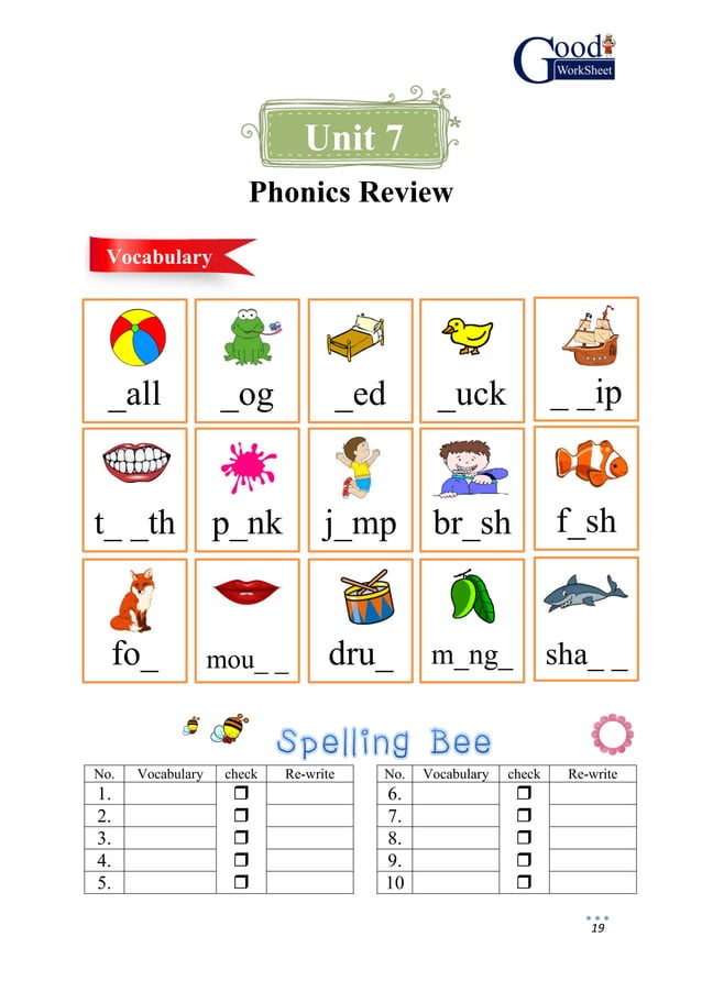 7. phonics review | PDF