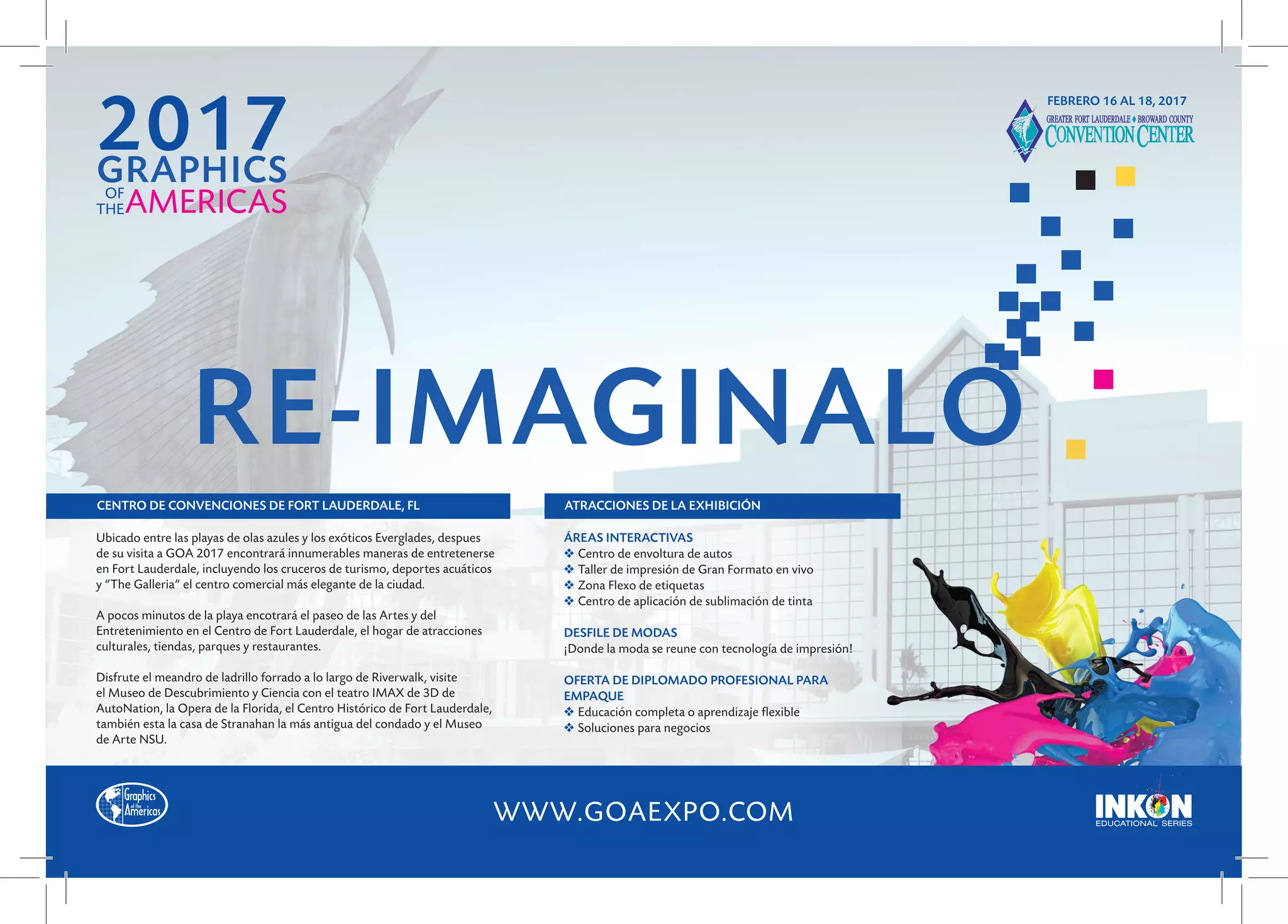Graphics of The Americas 2017 Re-Imagínalo | PPT