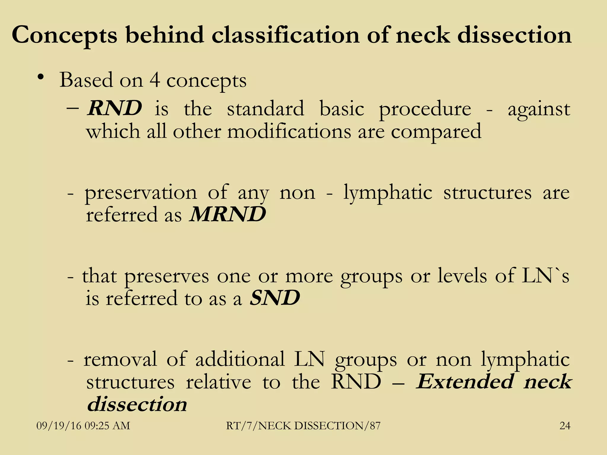 7. neck dissection(87) Dr. RAHUL TIWARI | PPT