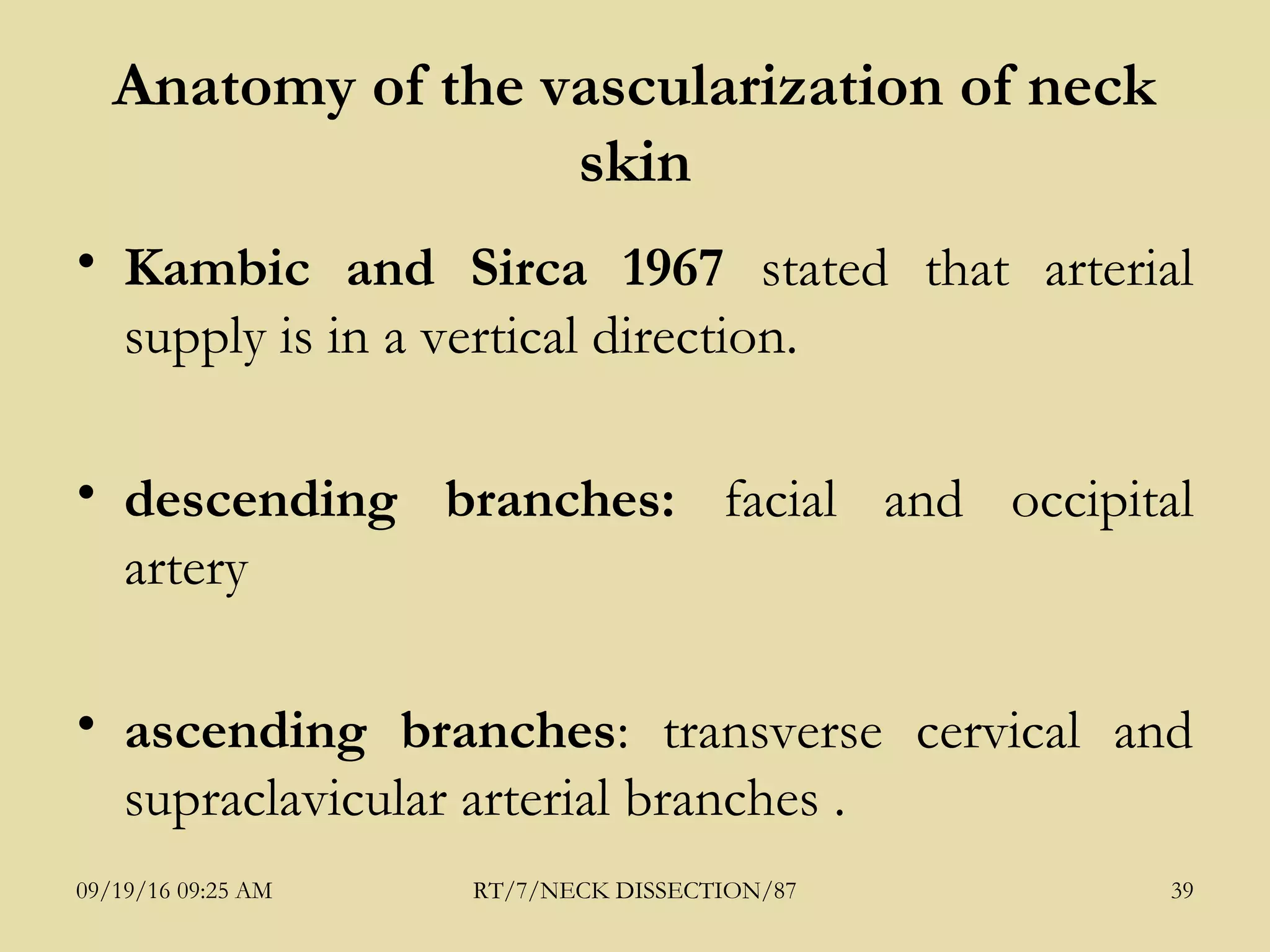 7. neck dissection(87) Dr. RAHUL TIWARI | PPT