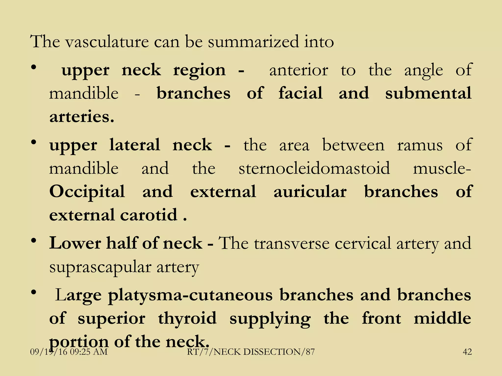 7. neck dissection(87) Dr. RAHUL TIWARI | PPT