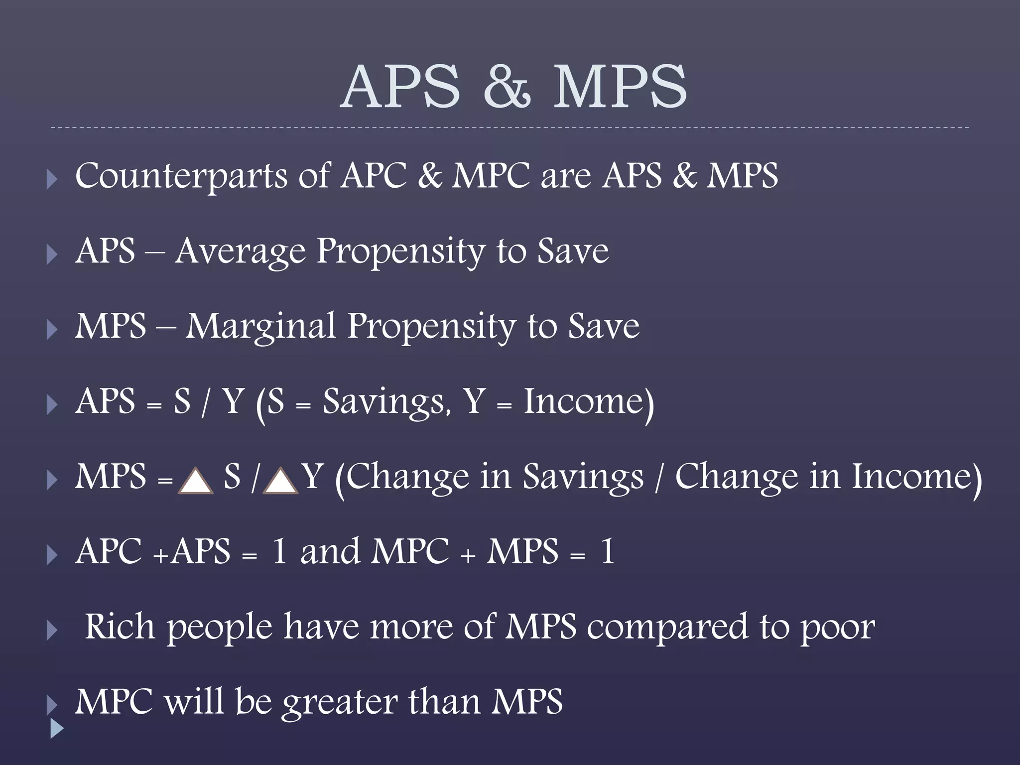 7. consumption function | PPTX